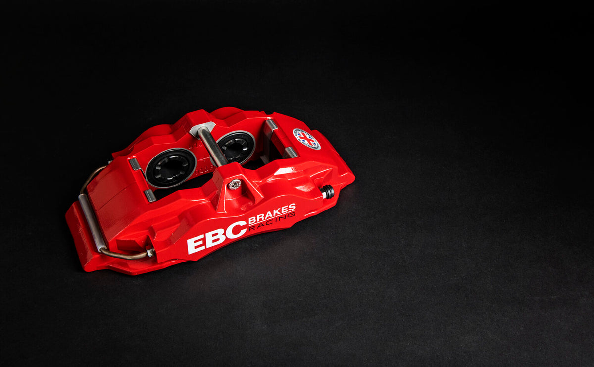 EBC Racing 12-20 BRZ/GT86/GR86 Red Apollo-4 Calipers 330mm Rotors Fron ...